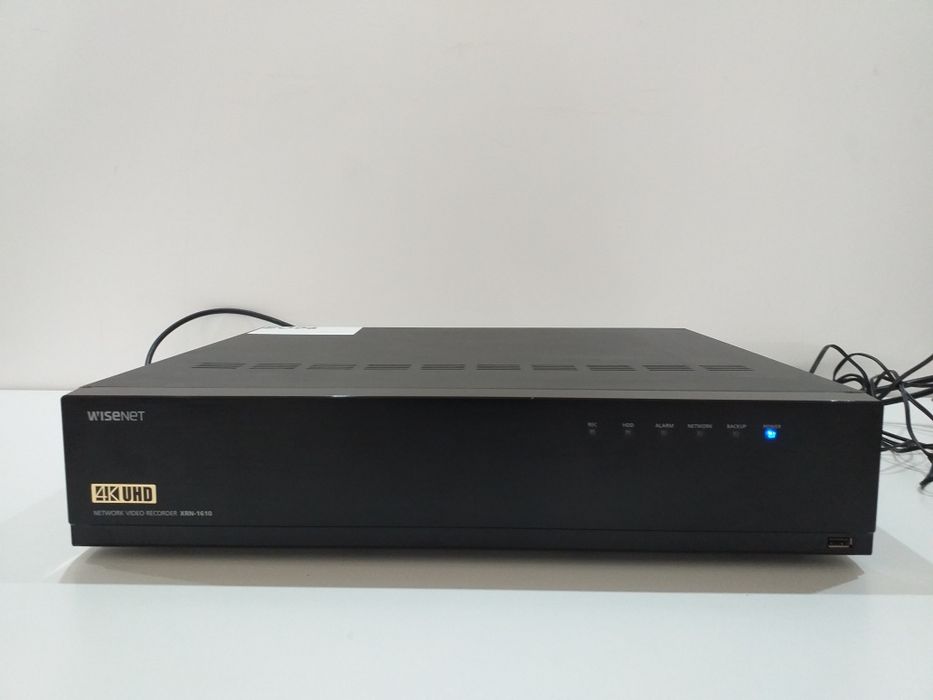 Wisenet 4K UHD Network Video Recorder XRN-1610 – 16-kanałowy NVR z PoE Inowrocław • OLX.pl