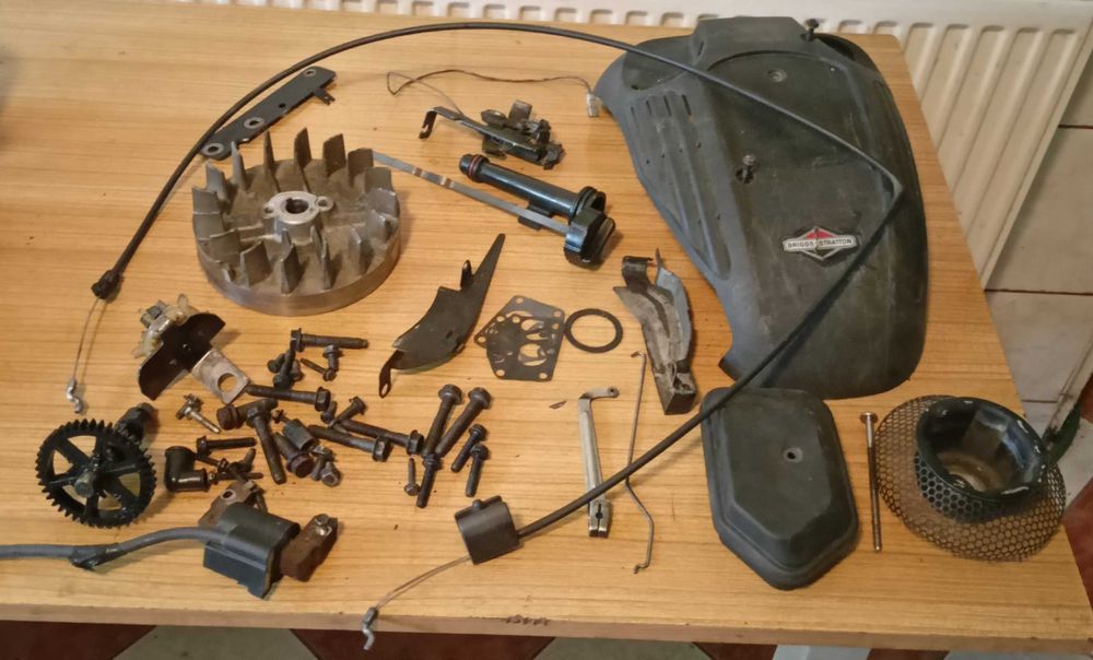 Części z kosiarki Partner P53-550CMW silnik briggs&stratton 550 ...