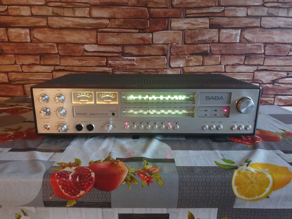 Amplituner Saba 9240 Sliczna Vintage Poznań Górczyn • OLX.pl