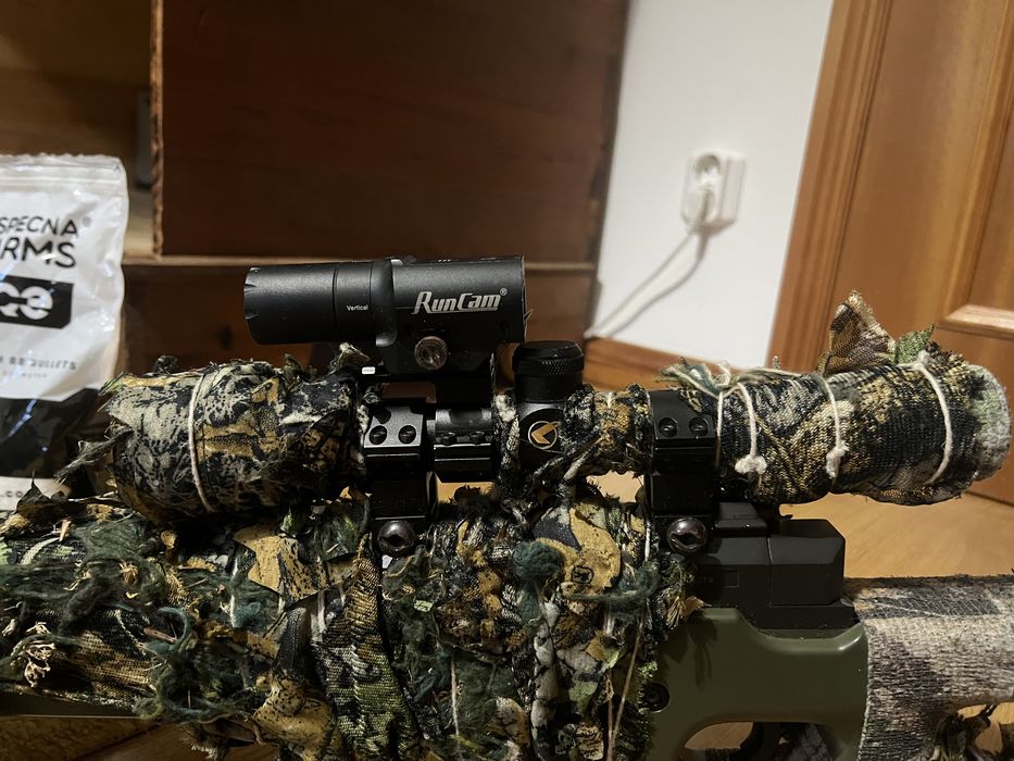 (IMPERDÍVEL) Airsoft Sniper AWP Well L96 MB01BV + extras Porto De Mós ...