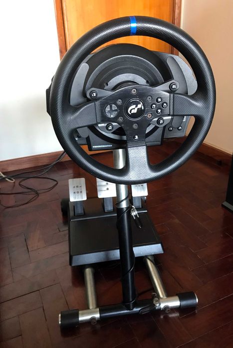 Thrustmaster T300 RS GT Edition + Wheel Stand Pro Benfica • OLX.pt