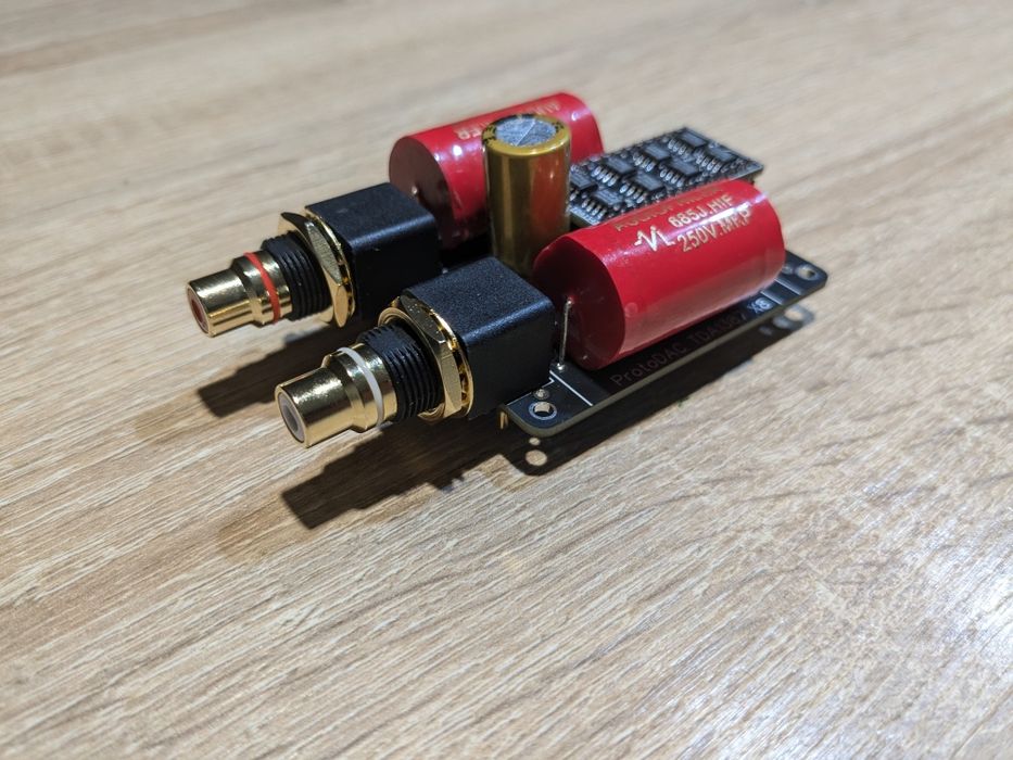 Karta dźwiękowa ProtoDAC DIY 8XTDA1387 (TDA1541) Raspberry Pi Kolonia ...