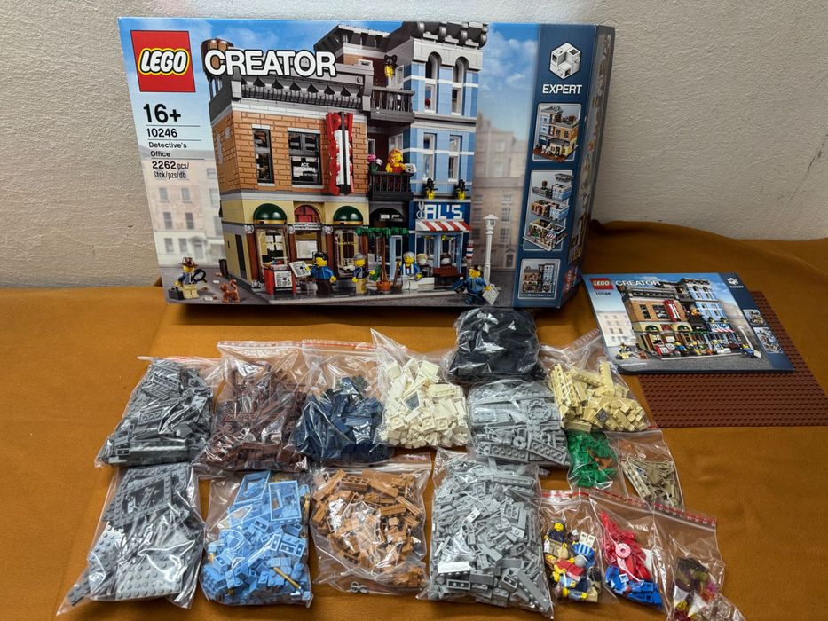 LEGO 10246 Creator Expert - Biuro Detektywistyczne Modular Dom Myszków ...