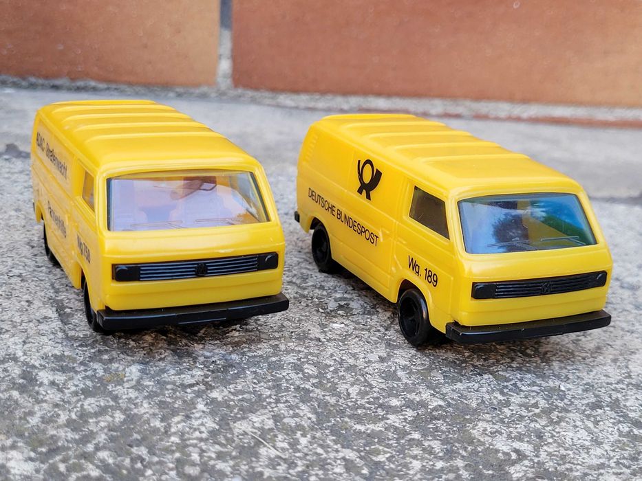 Vw Volkswagen Transporter T3 Adac Deutsche Post Zestaw Kolekcja modeli ...