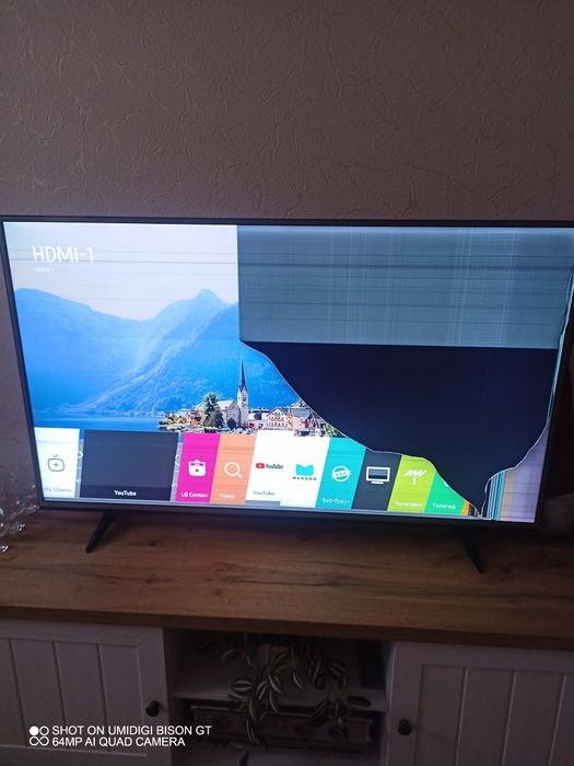 Телевізор LG 55 діагональ 4к.смарт.: 3 000 грн. - Телевізори Верхня Сироватка на Olx