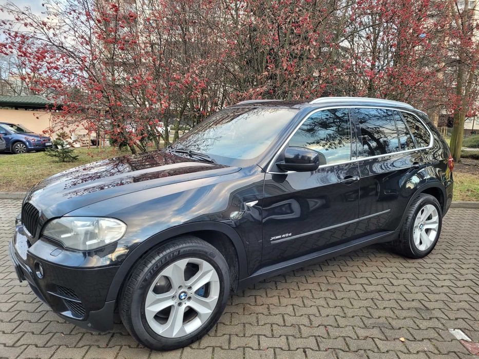 BMW X5 E70 XDrive40d - black-sapphire metallic sport Warszawa Bemowo ...