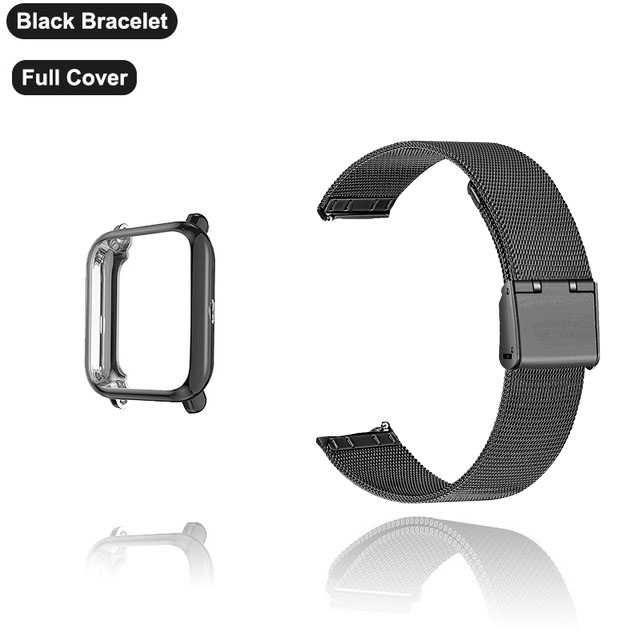 Ремешок миланская петля 20мм + бампер чехол Amazfit Bip/BipS/GTS2: 290 ...
