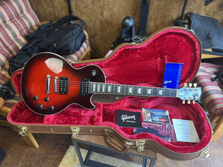 Gibson Slash Collection Les Paul Standard 2020 - Vermillion Burst Tomar ...