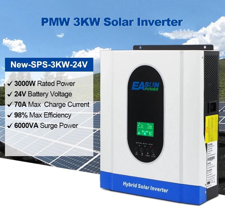 Гібридний інвертор Eusun 3kWh.: 12 900 грн. - Безперебійники живлення Броди на Olx