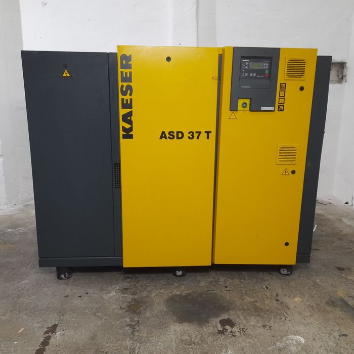 Sprężarka śrubowa Kaeser ASD 37 T 22kw 3,5m³/min + osuszacz powietrza ...