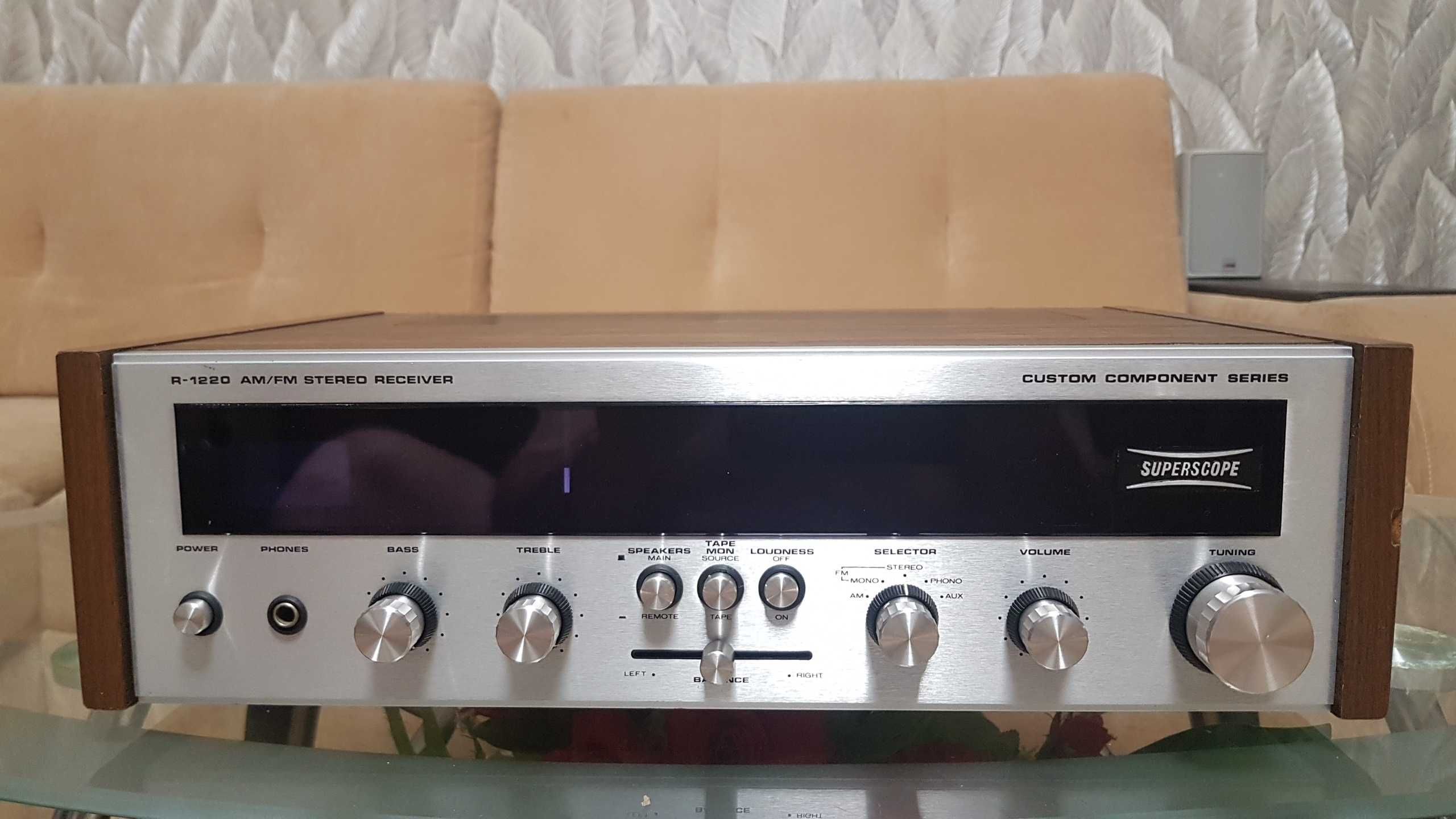 Усилитель/ресивер Superscope/Marantz/R-1220 stereo made in USA/TAIWAN ...
