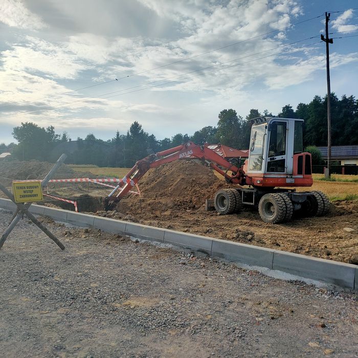 Koparka mini koparka kołowa atlas, terex, cat, jcb Bielsko-Biała • OLX.pl