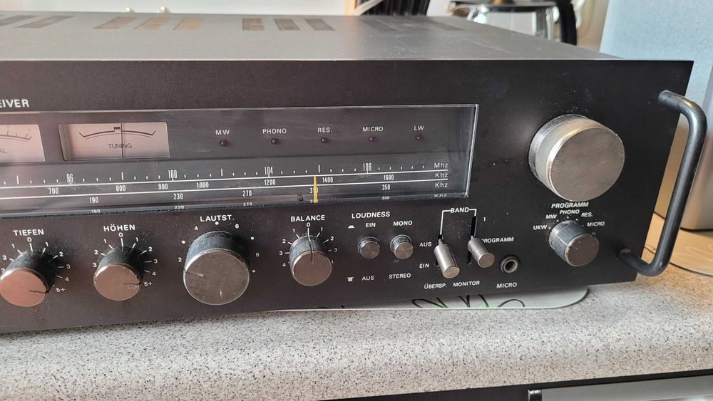 Amplituner STRATO R 7000 made in germany tranzystory NEC hi fi vintage ...