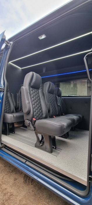 Fotele homologacja zabudowa busa brygadówka Master Sprinter Man Boxer ...