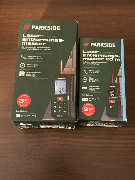 Parkside dalmierz Plem 50 D5 + Parkside dalmierz Plem 20 B5 Zestaw ...