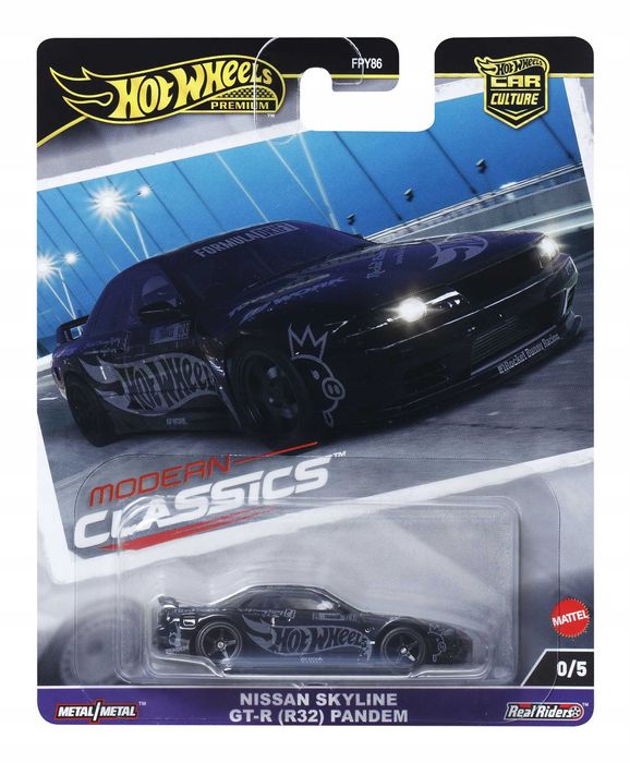Hot Wheels Premium Nissan Skyline GT-R R32 Pandem chase 0/5 STH protek ...