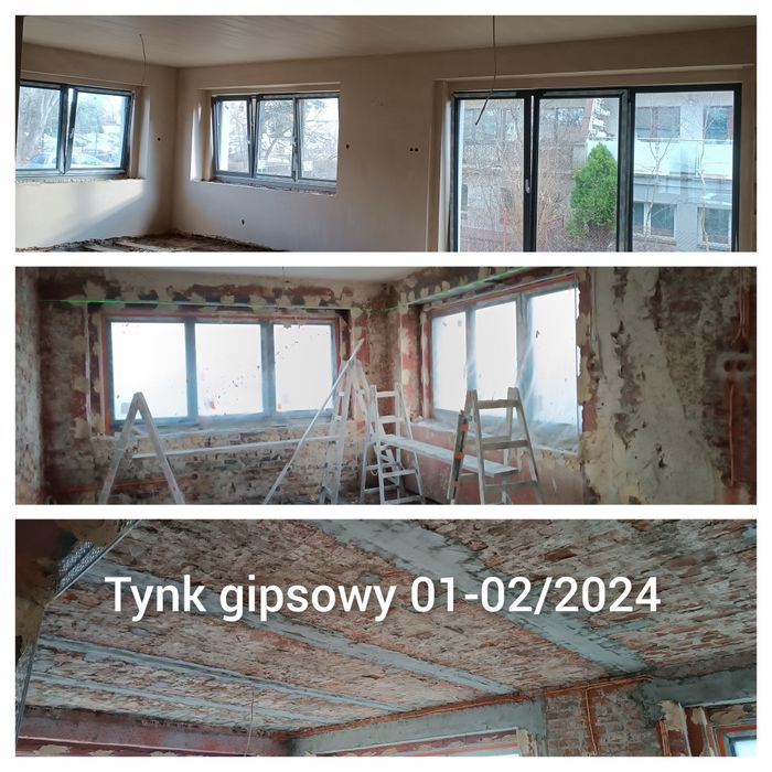 Tynki Gipsowe, cementowo-wapienne,wapienne, renowacja,konserwacja Wrocław Stare Miasto • OLX.pl