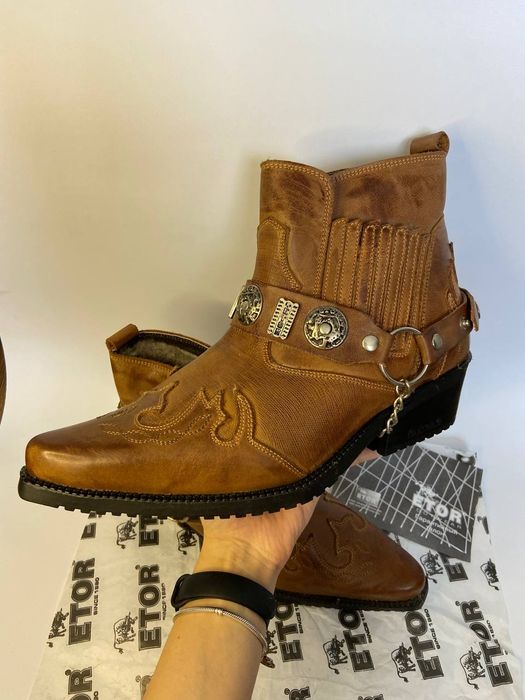 Туфлі-козаки чоловічі із натуральної шкіри Etor 41р: 1 799 грн. - Інші ...