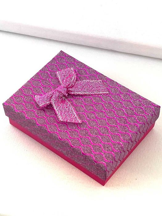 PUDEŁKO prezentowe PREZENT kartonik 11x8cm różowe Dąbrowa Górnicza • OLX.pl