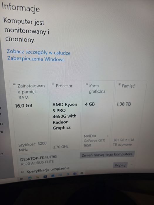 Komputer stacjonarny +monitor Wrocław Stabłowice • OLX.pl