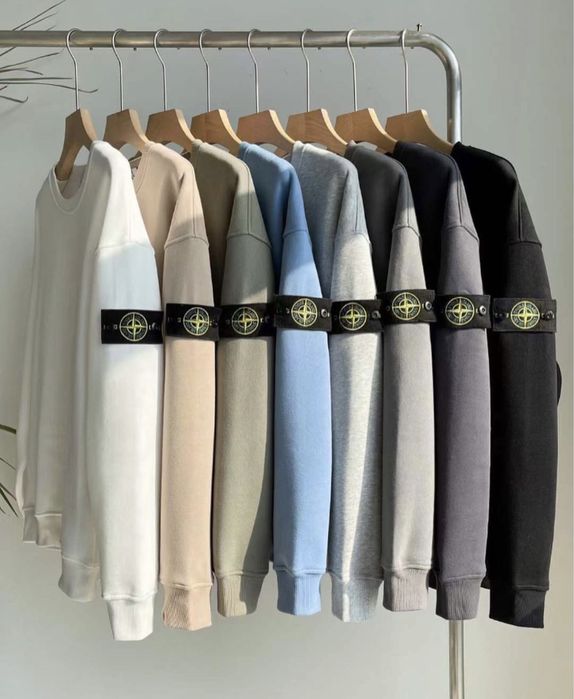 Чоловічий світшот Stone Island | Свитшот Стон Айленд // Кофта Стон: 1 ...