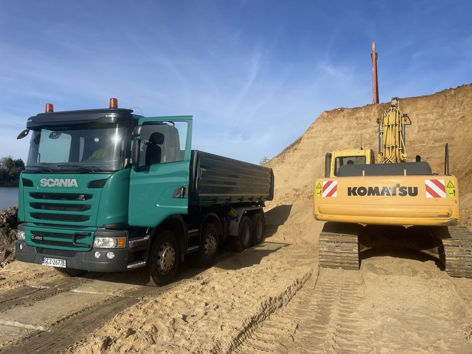 Transport/ Wynajem godzinowy wywrotką 3/4osiową Częstochowa Zawodzie ...