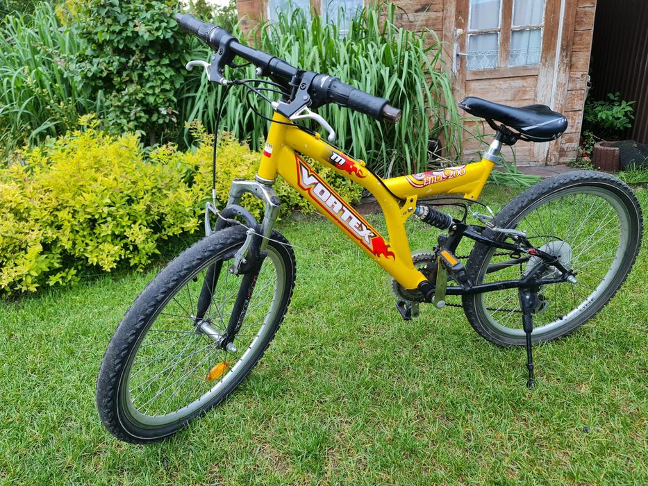 Rower górski MTB Vortex Hill 200 24 cale przód i tył amortyzowany ...