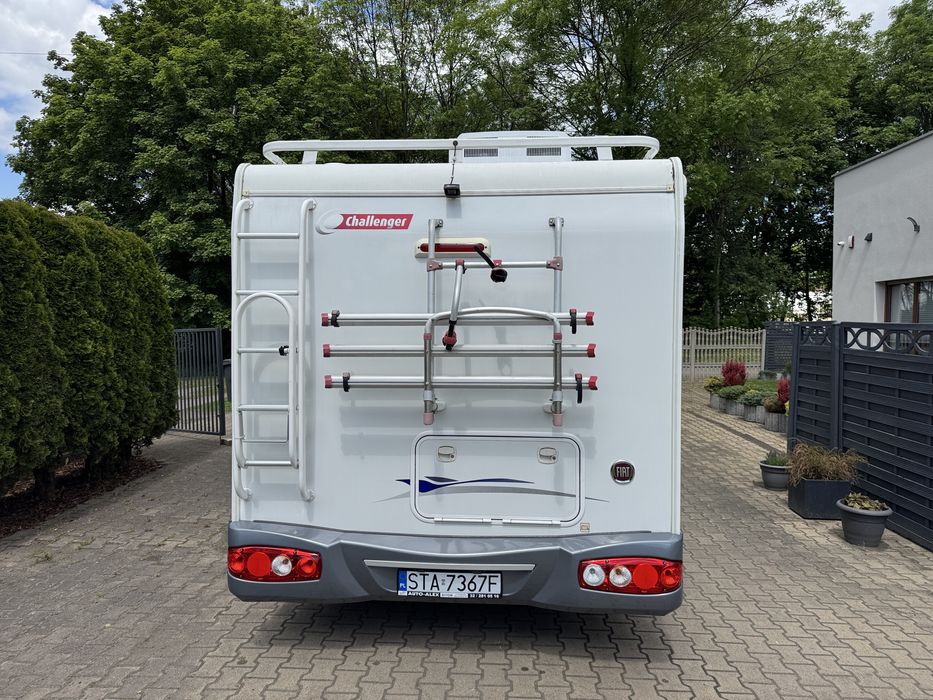 Fiat Ducato kamper Challenger klima x2, poduszki zawieszenia, tempomat ...
