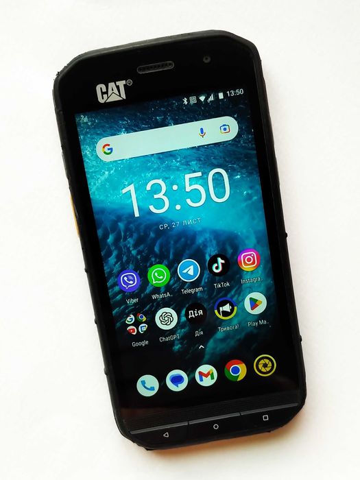 CAT (Caterpillar) S48c (4/32gb/64gb) броньований, протиударний IP-68 ...
