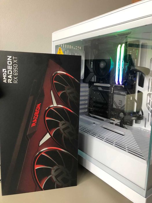 Nowy komp gaming Ryzen 7 7700 DDR5 32 ssd 1TB 1000W B850 Wifi PCIe 5.0 ...