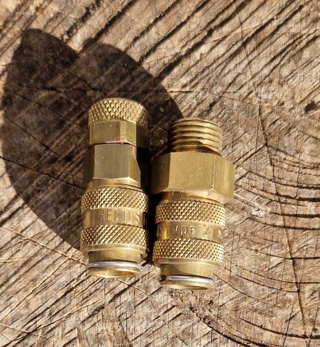 Szybkozłączka mosiądz Rectus type 21 do pneumatyki Toszek • OLX.pl