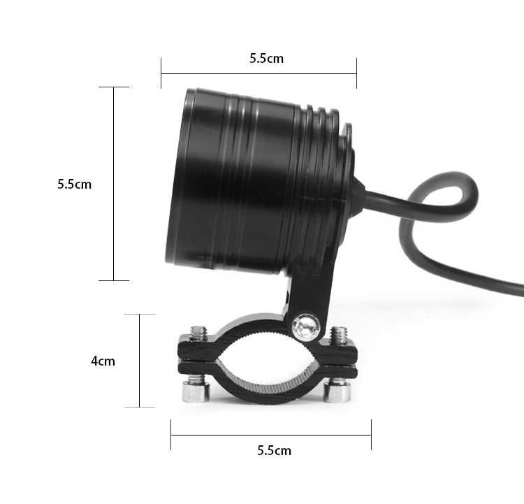 Велосипедная фара для электровелосипеда велофара 12V 24V 36V 48V 64V ...