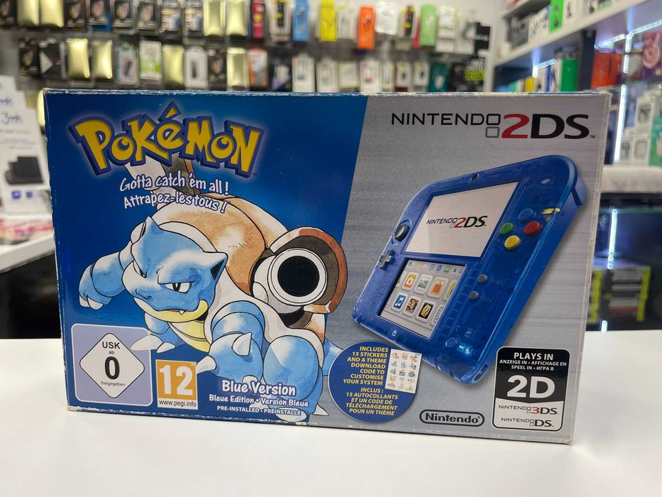 Nintendo 2DS - Pokemon Blue Blastoise Limited Edition EU (PAL ...