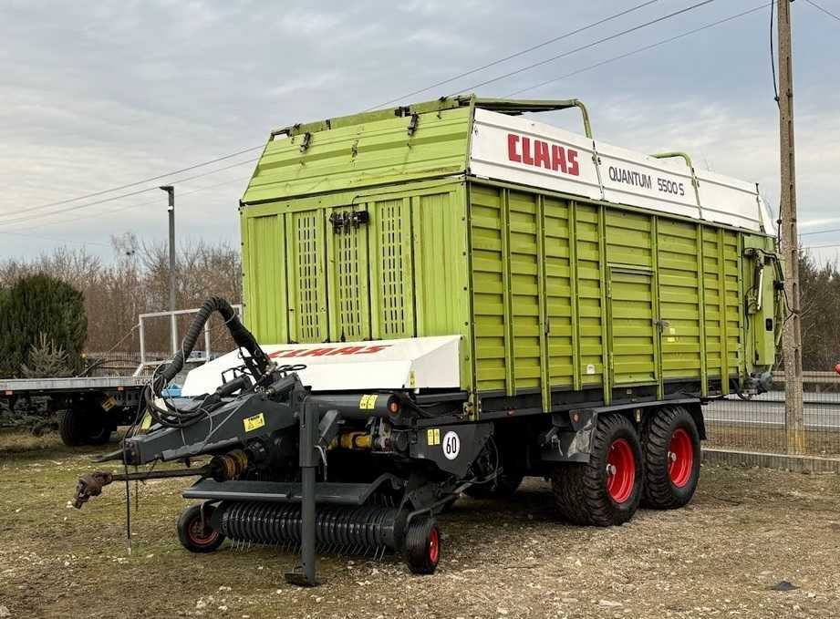 Przyczepa samozbierająca Claas Quantum 5500S super stan / rotor noże ...