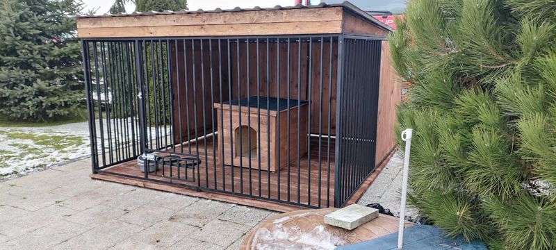 *3mx3m- kojec, box, klatka dla pieska!! Daszyna • OLX.pl