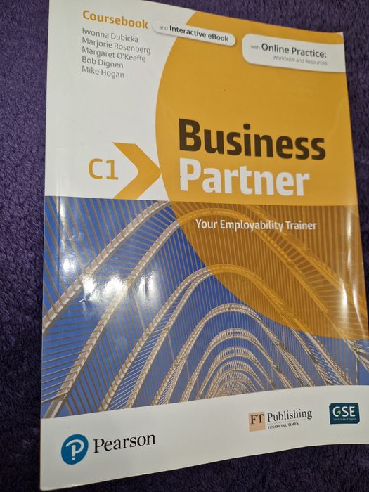 Підручник Business Partner C1 Student's book with access code for work ...