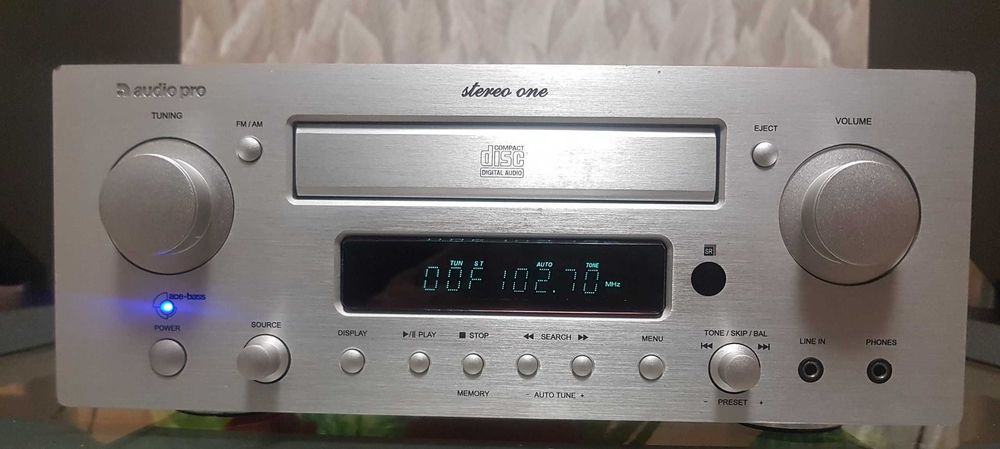 Усилитель CD Ресивер Audio Pro Stereo One made in Sweden: 3 500 грн ...