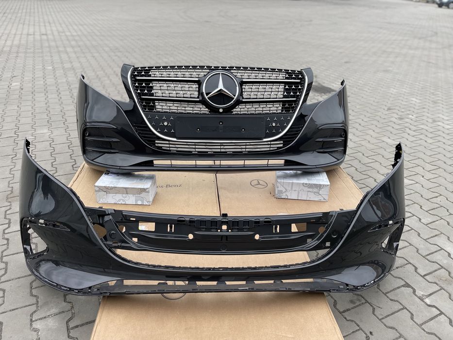 Бампер решітка віто рестайл Mercedes Vito V-Class Metris: 500 ...