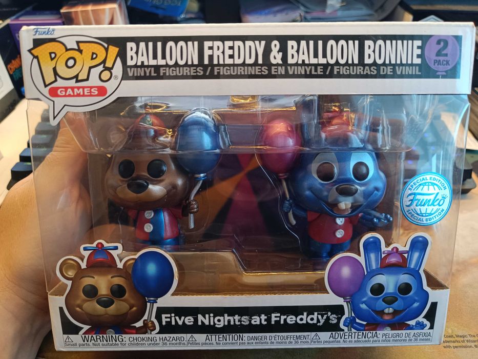 Figurki Funko POP! BALLOON FREDDY BONNIE Five Nights At Freddys 2 Pack ...