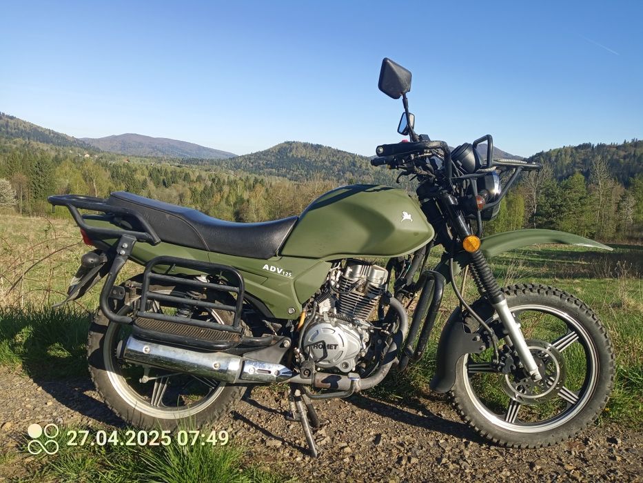 Motor Romet ADV 125, kat. B Przysłup • OLX.pl