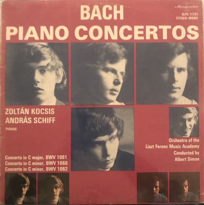 Bach - Piano Concertos, Zoltan Kocsis, Andreas Schiff Warszawa Ochota ...