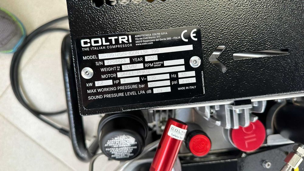 Compressor Coltri ICON LSE 100 monofásico 230V São Victor • OLX.pt