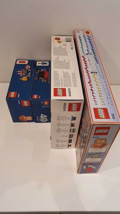 Lego 400.2016 - 50 Years On Track - NOWY UNIKAT - pakiet - 4 zestawy ...
