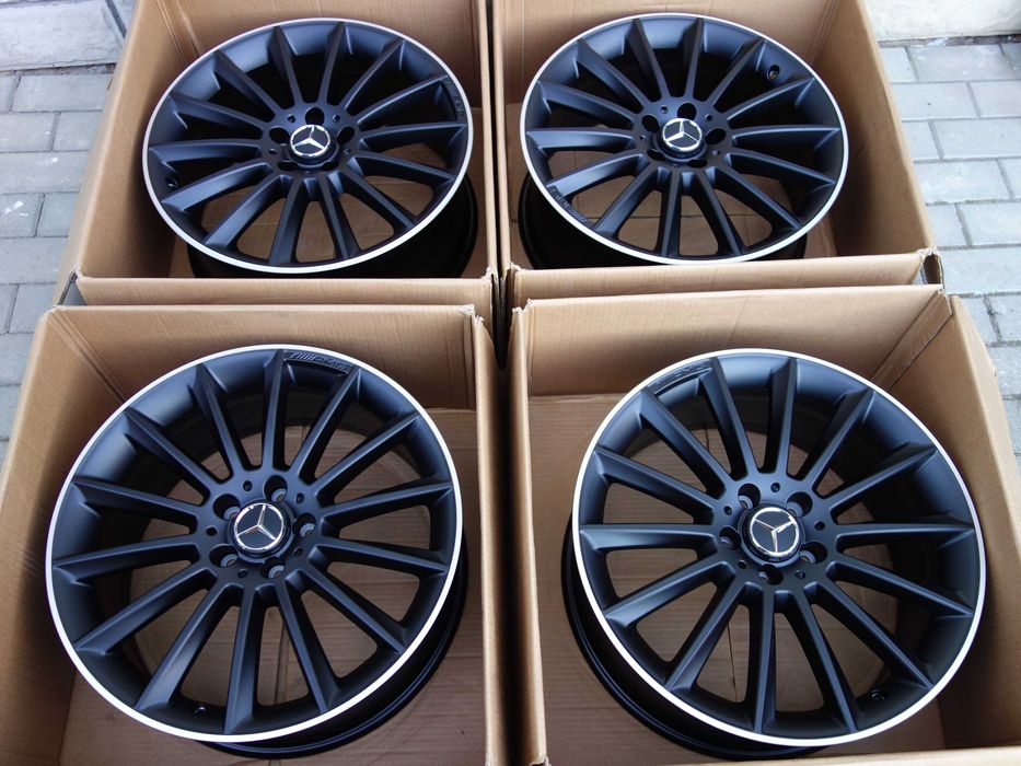 Felgi MERCEDES GLA X156 A56 A45 19'' AMG Czarny Mat!! Oryginał Ropczyce ...