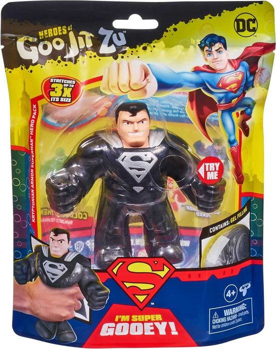 ОРИГИНАЛ! Гуджитсу Супермен Heroes Goo Jit Zu DC Kryptonian Superman ...