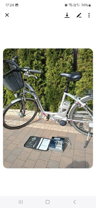 Rower elektryczny KTM 28" Sobolew • OLX.pl