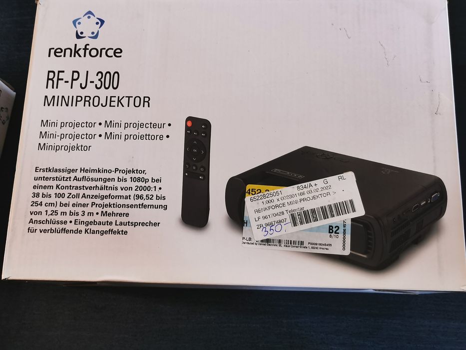 Projektor Renkforce RF-PJ-300 Wrocław Fabryczna • OLX.pl