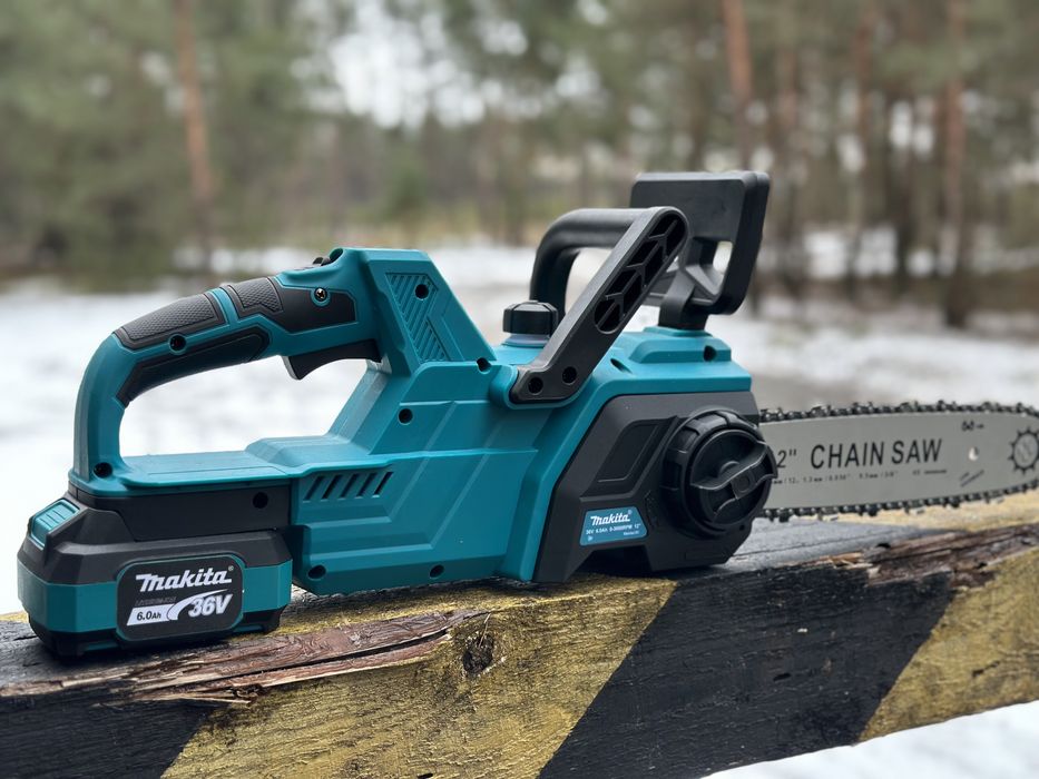 Акція! Акумуляторна ланцюгова пила Makita Duc 357Z (30см шина 36В 6аЧ ...