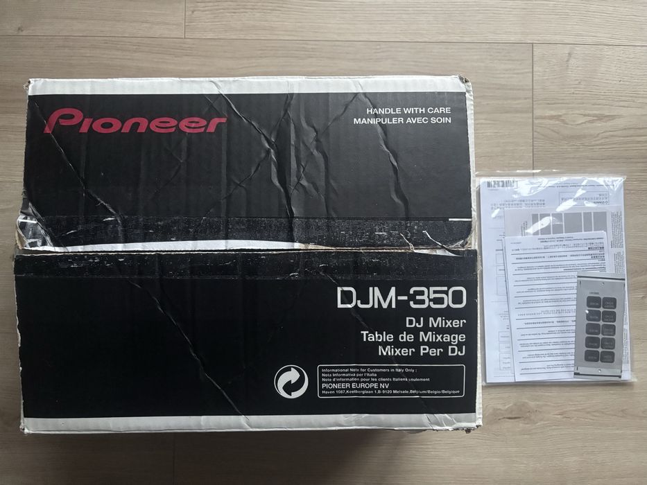 Mesa de Mistura Pioneer DJM-350 + Caixa e Acessórios (Impecável ...