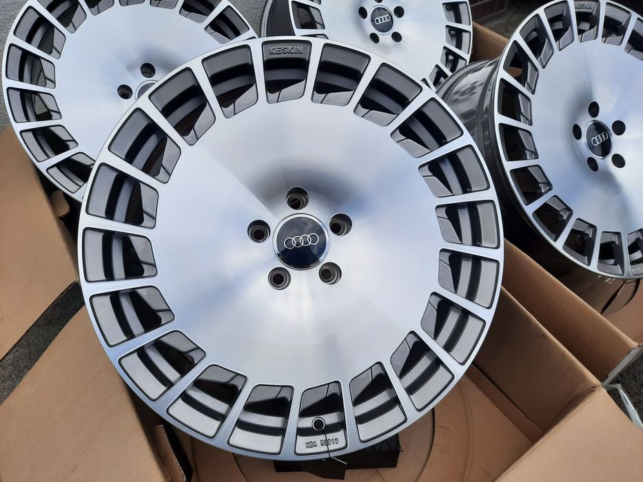 Alufelgi NOWE 19 AUDI 5x112 A3 A4 B6 B7 B8 B9 A6 C5 C6 Q3 TT KESKIN Bełsznica • OLX.pl